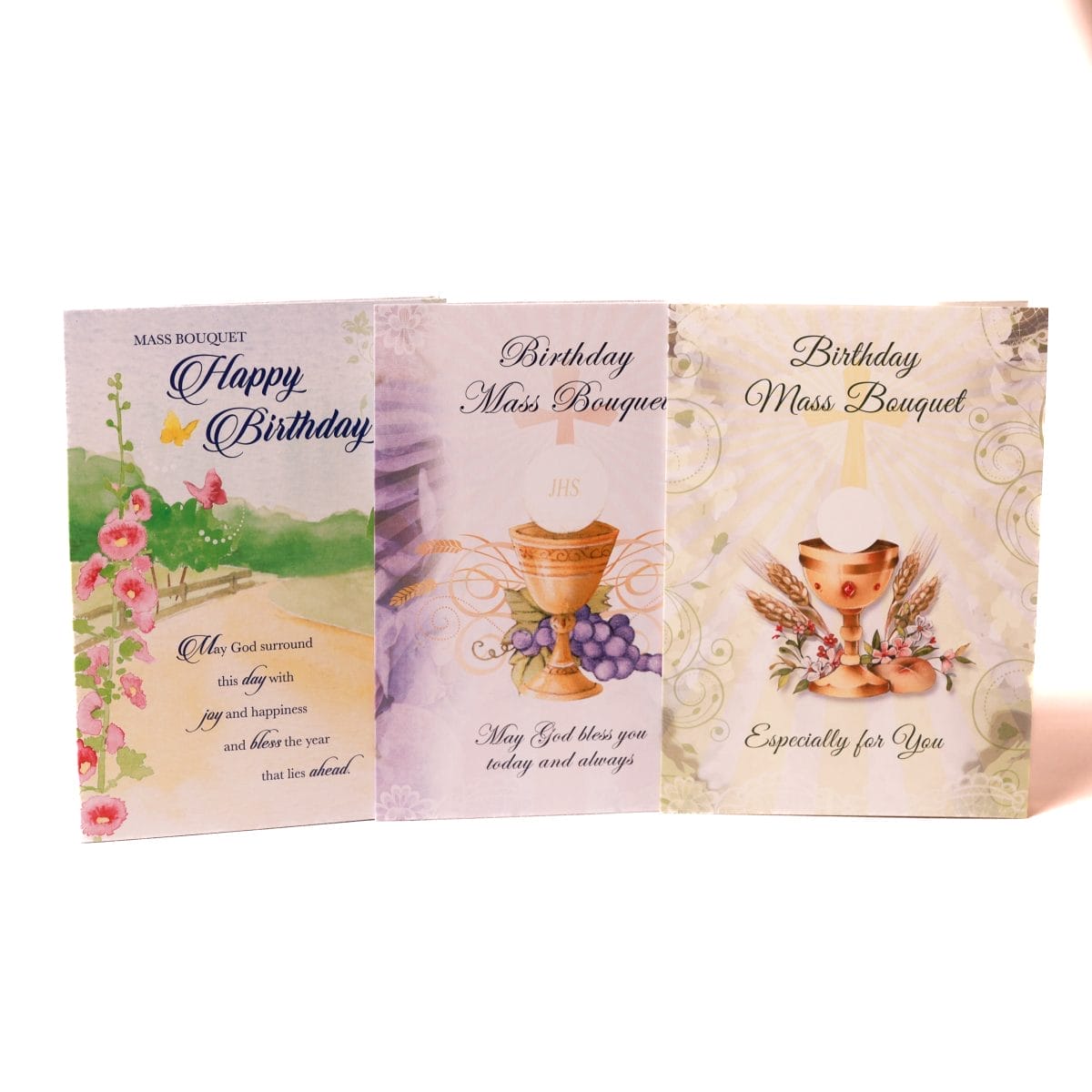 Pack 3 – Birthday Mass – Donation - The Irish Centre for Padre Pio